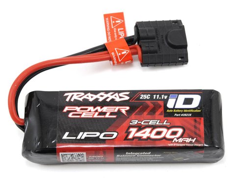 Traxxas 3S Power Cell 25C LiPo Battery w iD Traxxas Connector 11.1V Key City Hobby