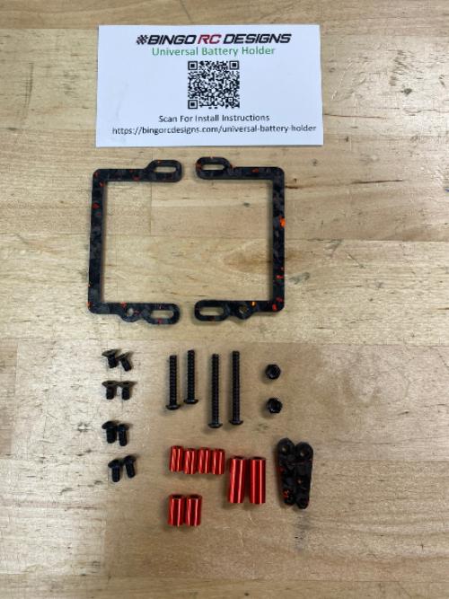 Bingo RC Designs Universal Battery Holder – Key City Hobby