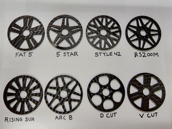DLUX 2.2 Loaded Dice Wheels (4 per Set) – Key City Hobby