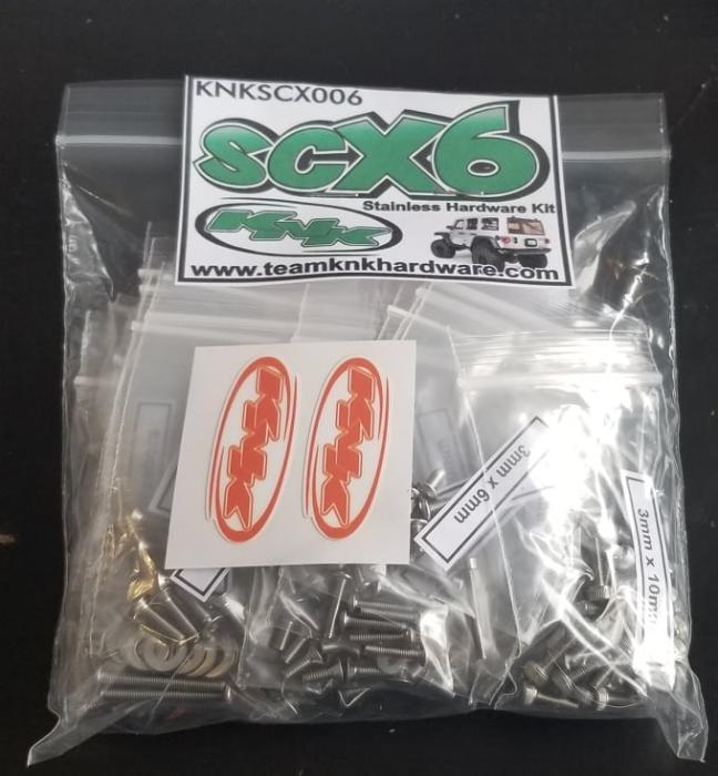 Team KNK SCX6 Stainless Hardware Kit – Key City Hobby