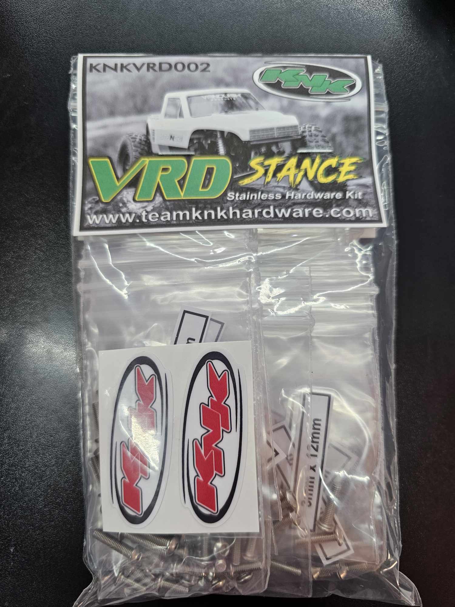 Team KNK Vanquish VRD Stance Stainless Hardware Kit – Key City Hobby