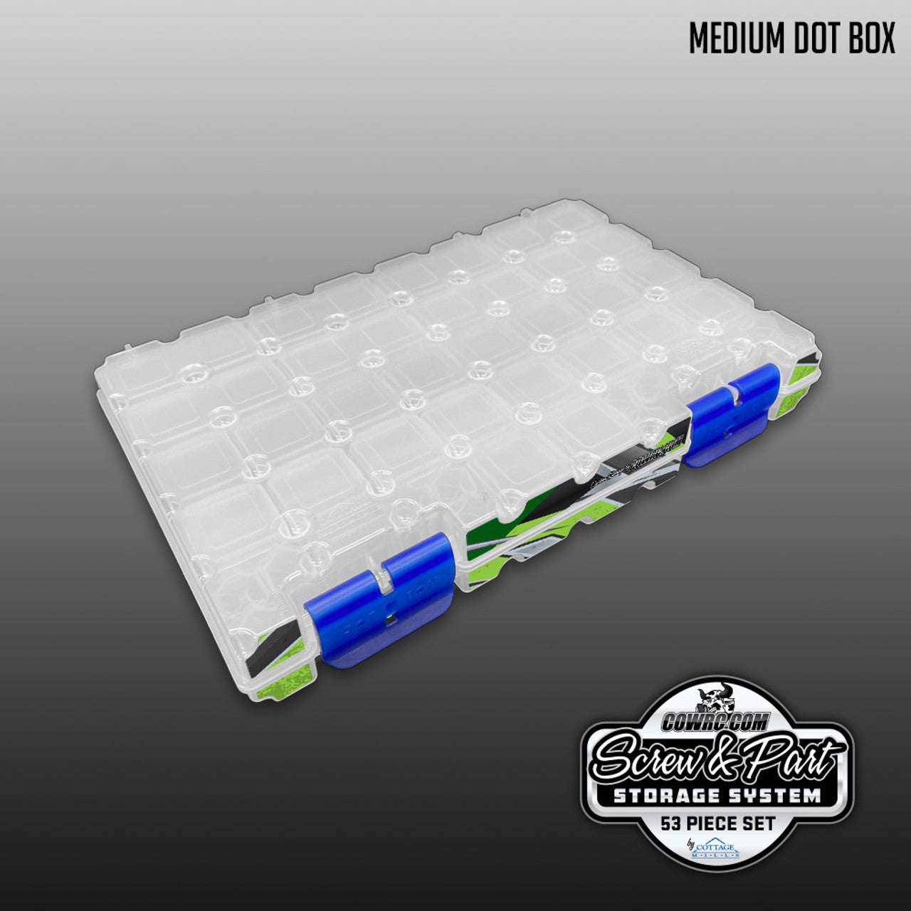 COWRC Dot Box Storage Set: Medium – Key City Hobby