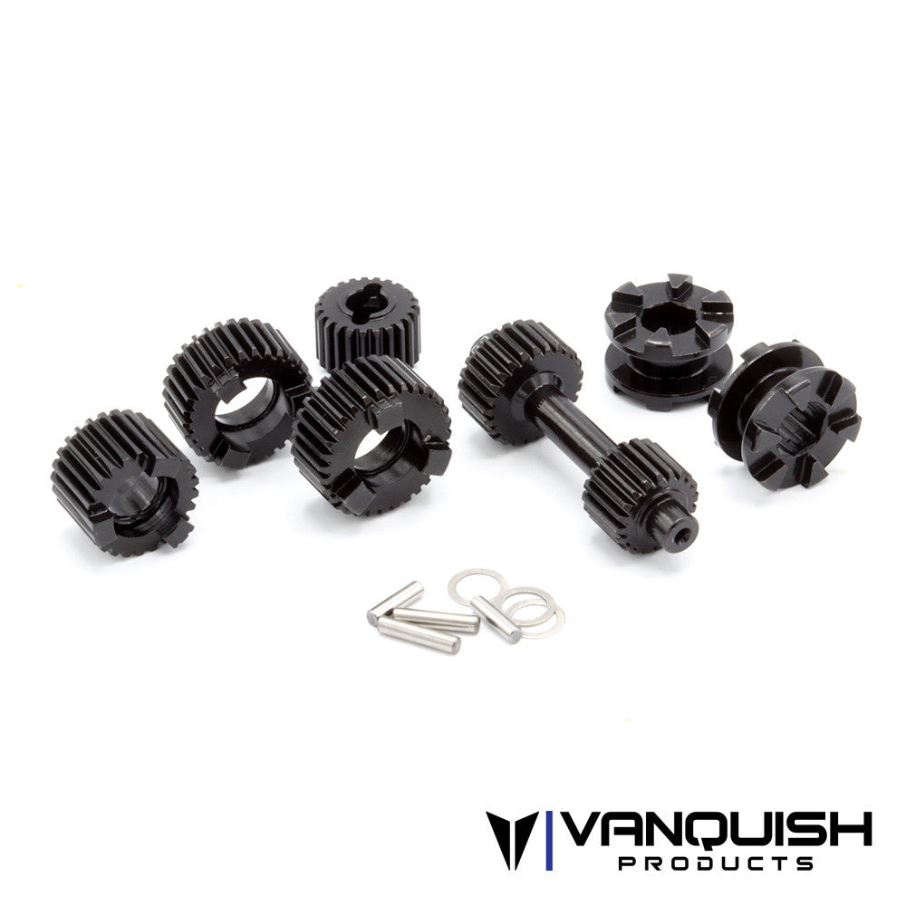 VANQUISH VFD TWIN MACHINED TRANSFER CASE GEAR SET – Key City Hobby