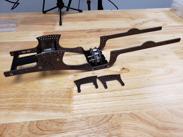 Corrupt Carbon Works - Katana Chassis - Full Kit – Key City Hobby